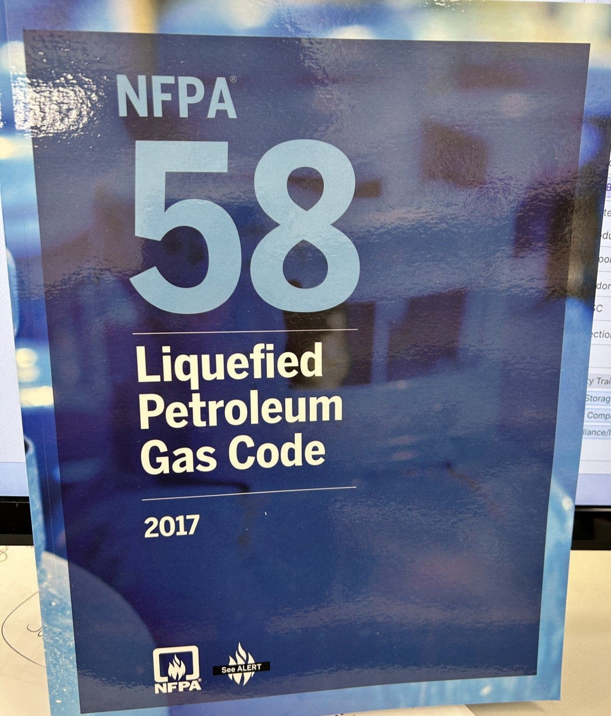 NFPA-58 Code Book 2017 Edition (SOFTBOUND) — PSC