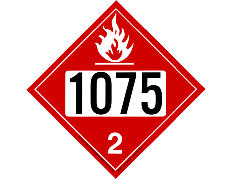 Propane Tank Decals and LP Gas Compliance Stickers — PSC