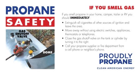 BILL STUFFER If You Smell Gas 100/pkg — PSC