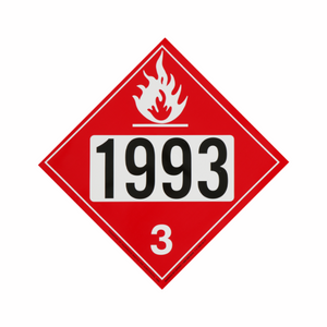 1993 DIESEL HAZMAT PLACARD — PSC