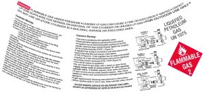 2-in-1 CYLINDER WARNING LABEL (100/PKG) — PSC