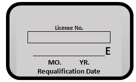 RIN DECALS BLANK (50/roll) — PSC